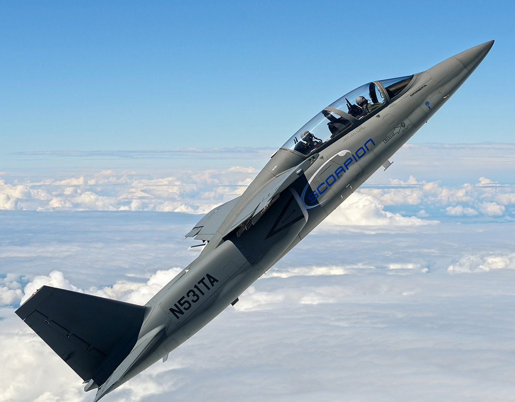 Textron AirLands Scorpion ISR Strike Jet to Showcase Capabilities at ...